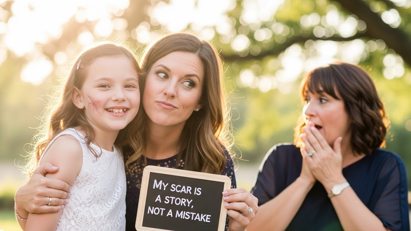 My Fiancée's Mom Suggested Editing My Daughter's Scar Out of the ...