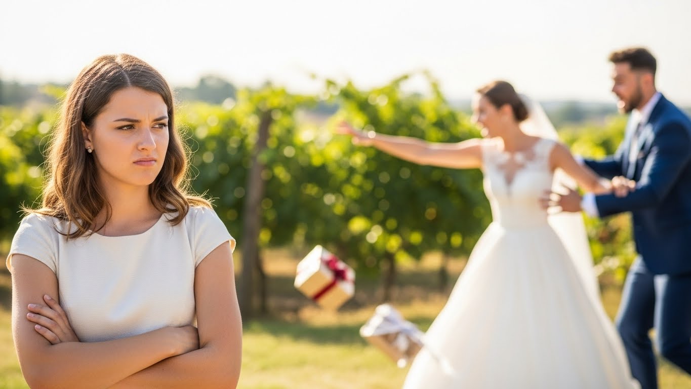 My Older Half-Sister Demanded a Gift for Her Wedding Even Though She ...